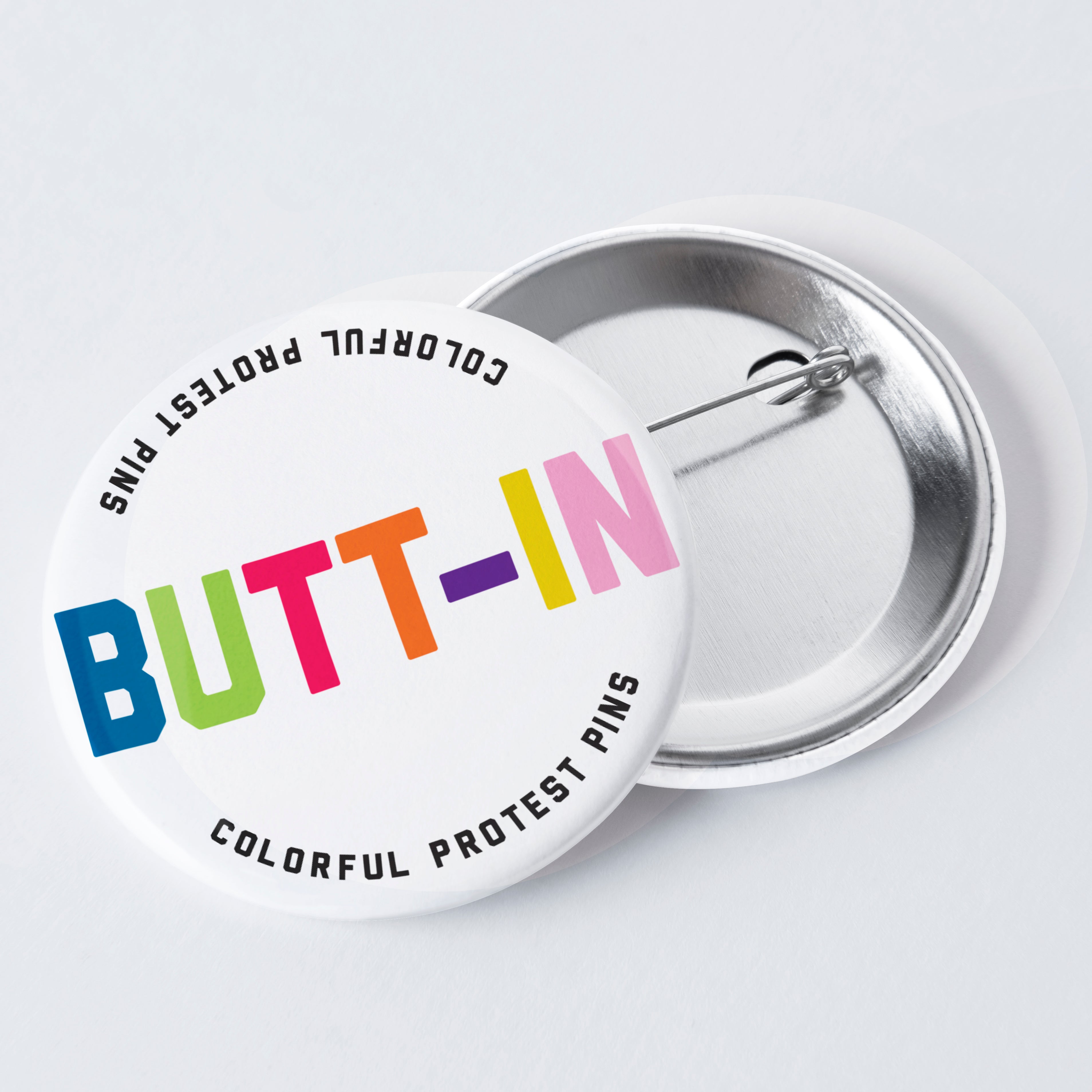 BUTT-IN: Reimagined, Vintage Protest Buttons – BUTT-IN Colorful Protest ...